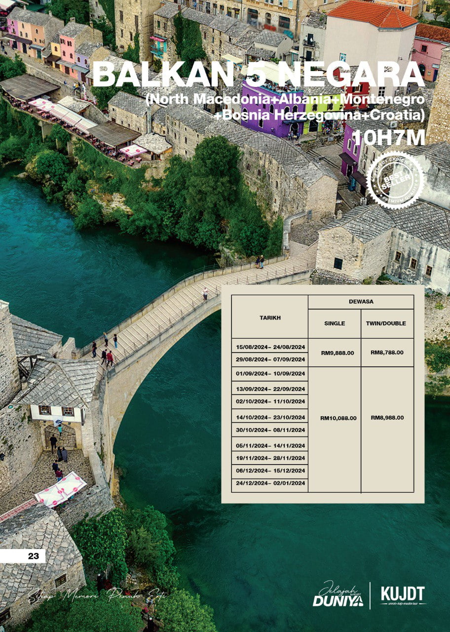 Jelajah Balkan 5 Negara - KUJDT